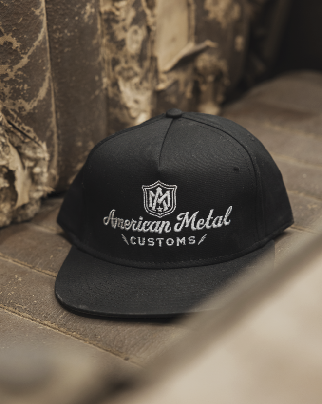 Custom Shop Flat Brim Hat – americanmetalcustoms