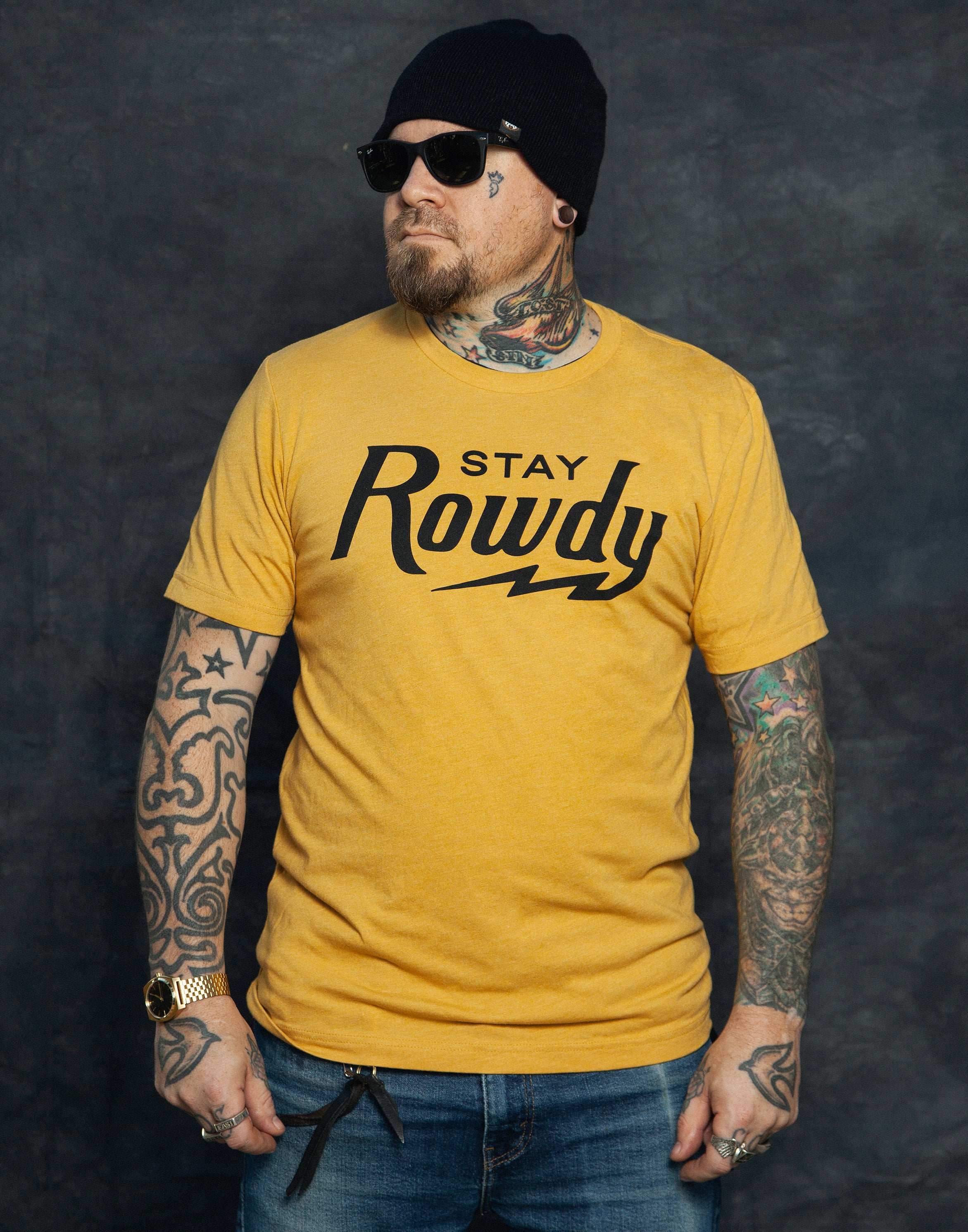 Stay Rowdy T-Shirt – americanmetalcustoms